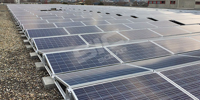 China Dual tilt aluminum solar ballasted mounting manufacturer | sic ...