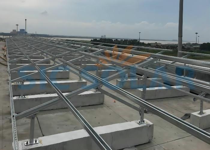 China Carbon Steel C Channel Solar Panel Bracket Ground Mounting ...