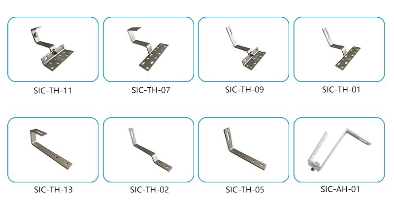 China Adjustable Fixing Hooks For Slate Roof manufacturer | sic-solar.com