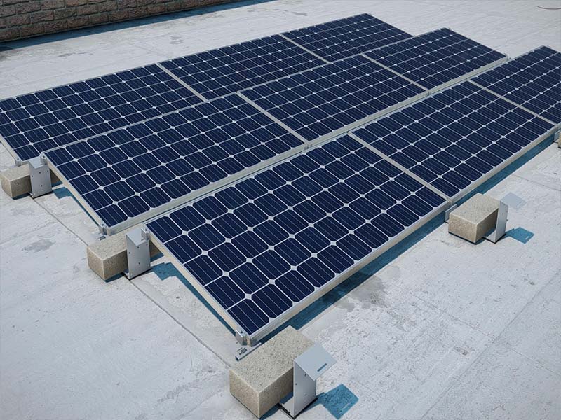 China Ballasted Solar PV Roof Mounting System manufacturer | sic-solar.com
