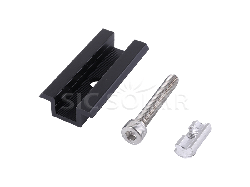 China U Shape Middle Clamp For Framed Modules manufacturer | sic-solar.com