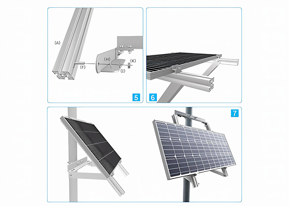 China Pole Mount Support For Solar Panel manufacturer | sic-solar.com