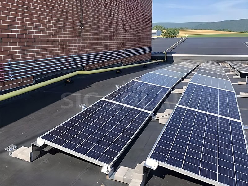 China Ballasted Solar PV Roof Mounting System manufacturer | sic-solar.com