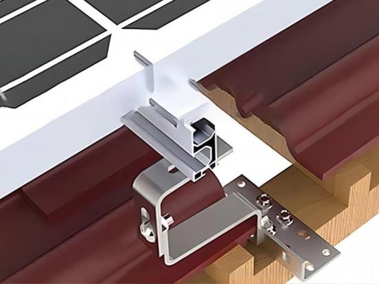 China Double Adjustable A2 Solar Roof Hook manufacturer | sic-solar.com