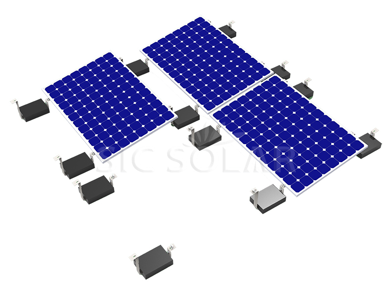 China Ballasted Solar PV Roof Mounting System manufacturer | sic-solar.com