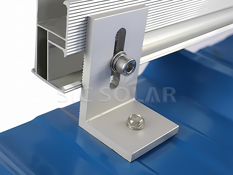 China Aluminum L feet solar mount for metal roof manufacturer | sic ...